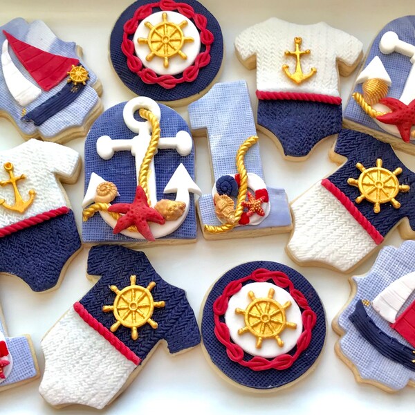 Nautical Cookies - Etsy