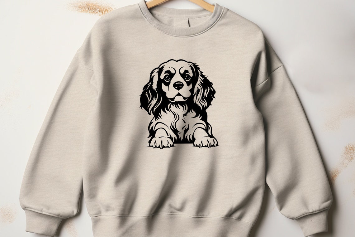 Cavalier King Charles Spaniel Dog Breed SVG Bundle Cavalier Animal ...