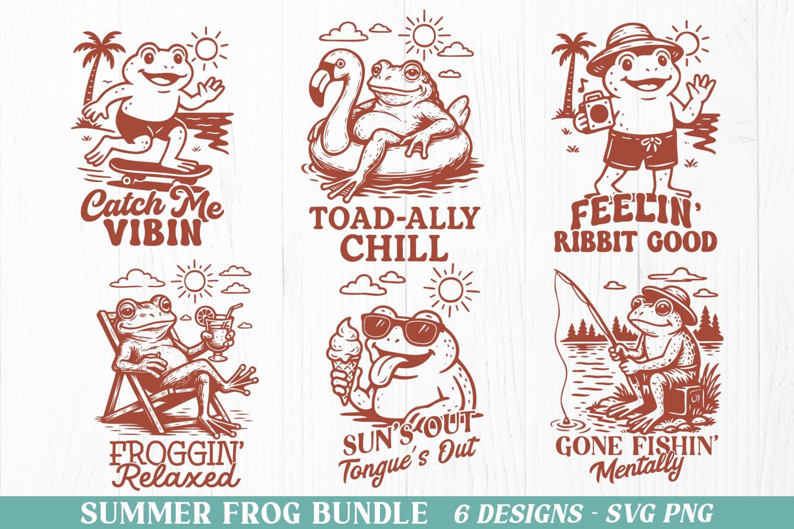 Funny Frog SVG Bundle – Cute Toad Quotes for Cricut, Frog Shirt Svg ...