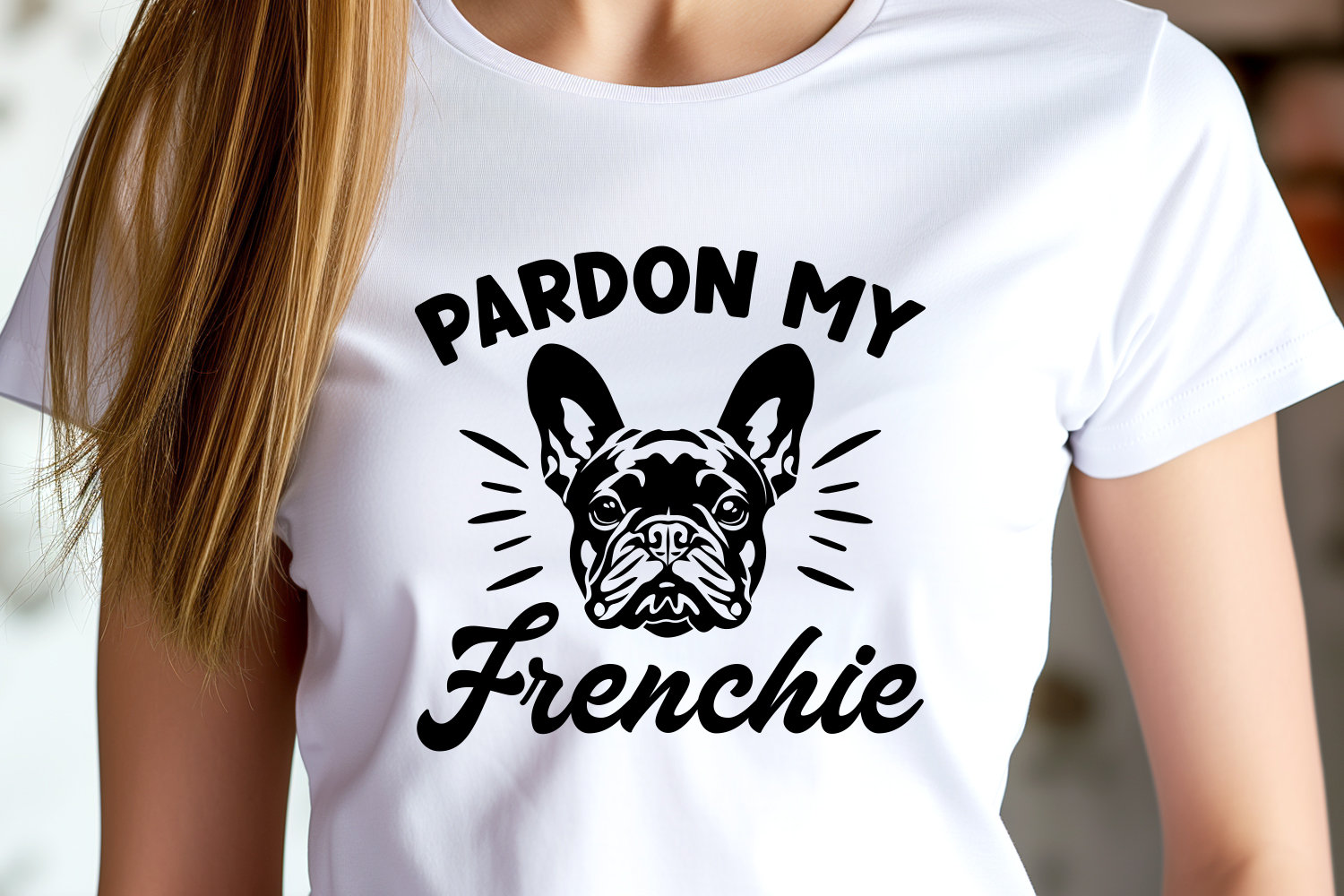 Frenchie Dog SVG Quotes Bundle French Bulldog Funny Sayings, Pardon My ...