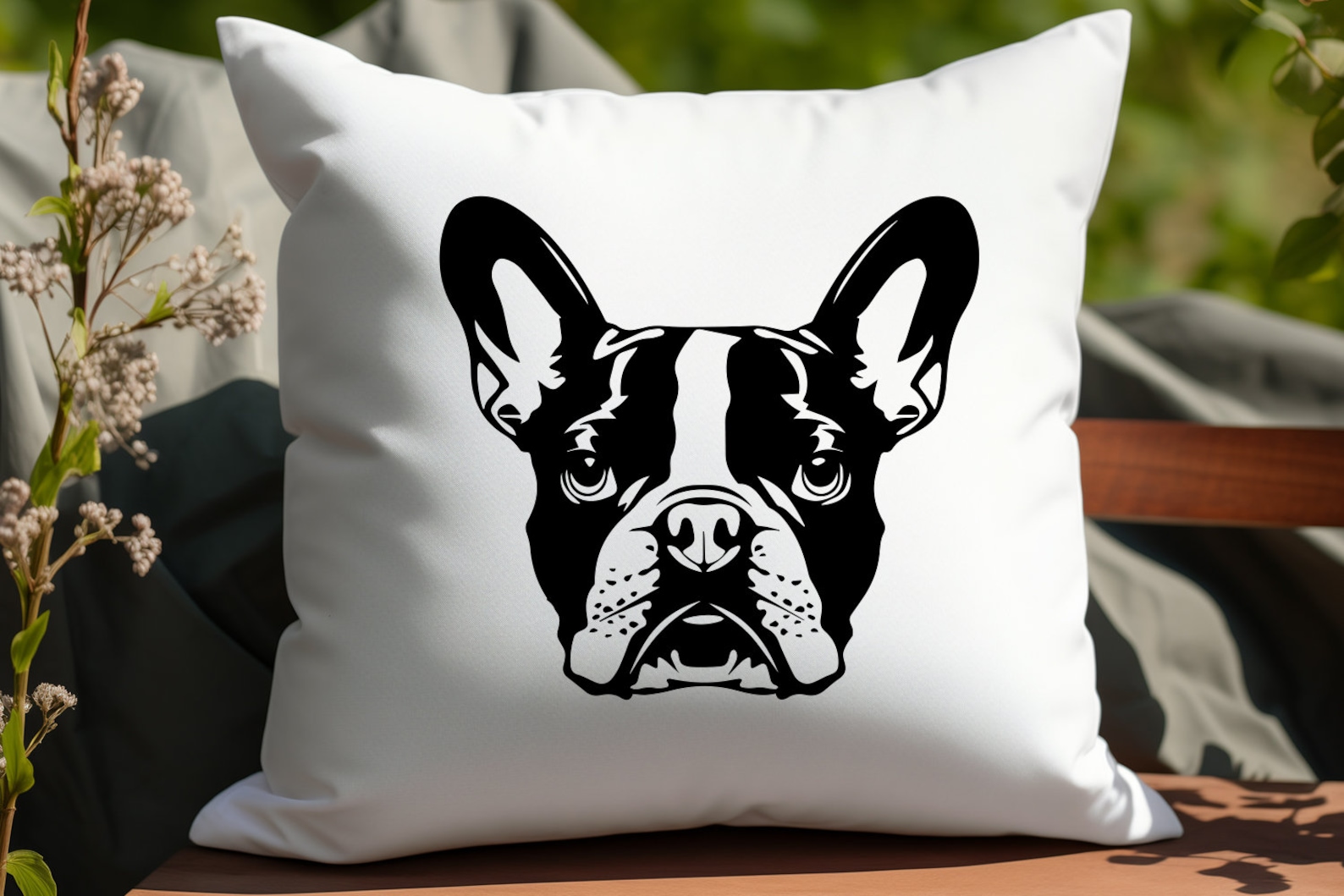 French Bulldog SVG Bundle Cute Frenchie Clipart, Dog SVG Files for ...