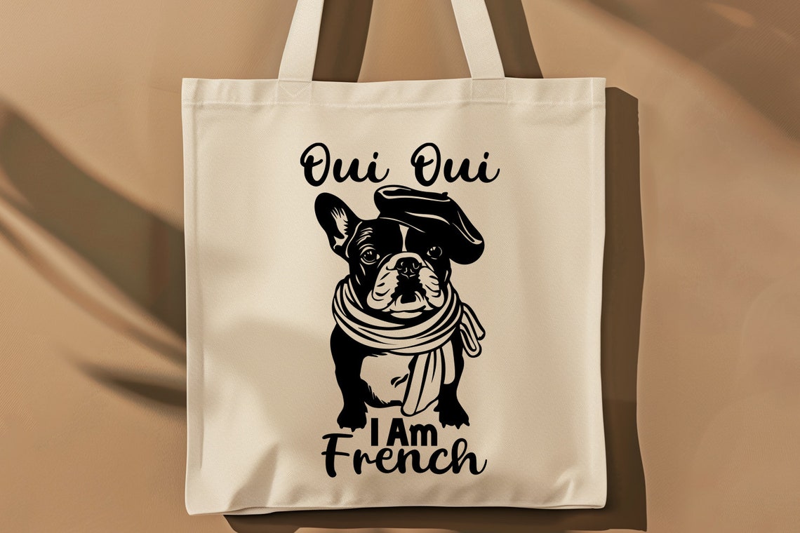 Frenchie Dog SVG Quotes Bundle French Bulldog Funny Sayings, Pardon My ...