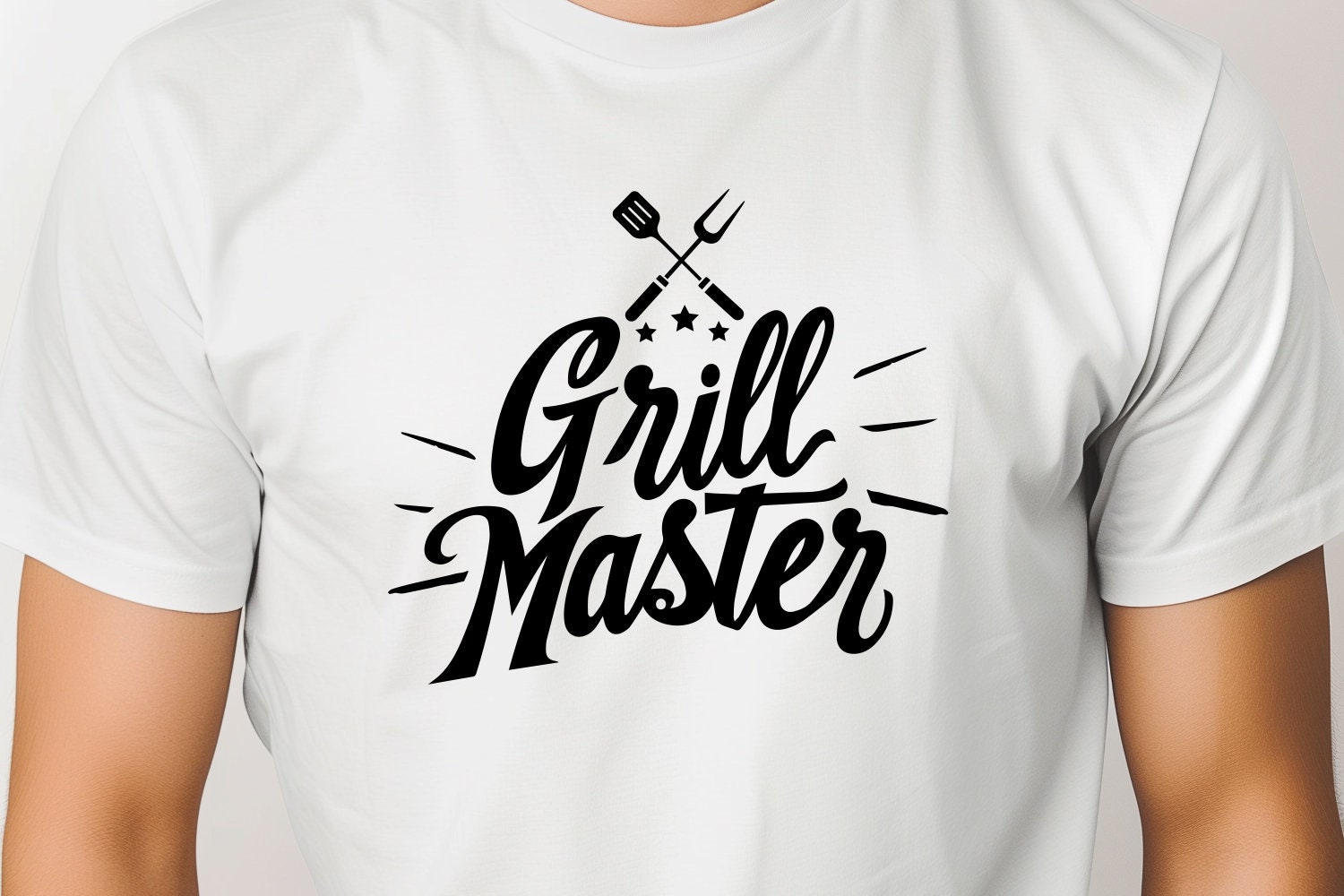 Grill Master SVG - BBQ Grill SVG File for Aprons and T-shirt - Etsy