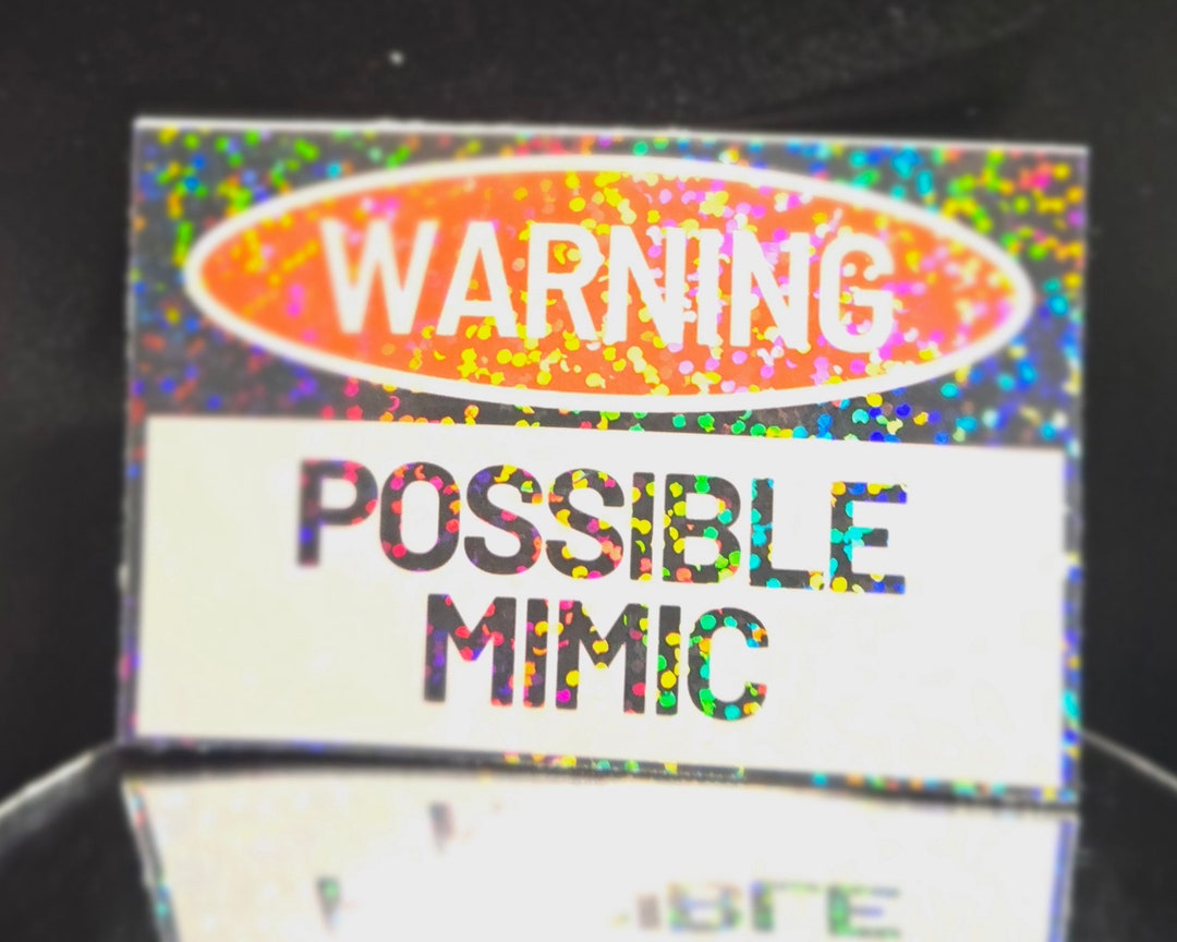Possible Mimic Sticker - Etsy
