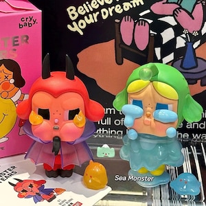Crybaby Monster Tears Series Frame Limited Blind Box Confirmed ...