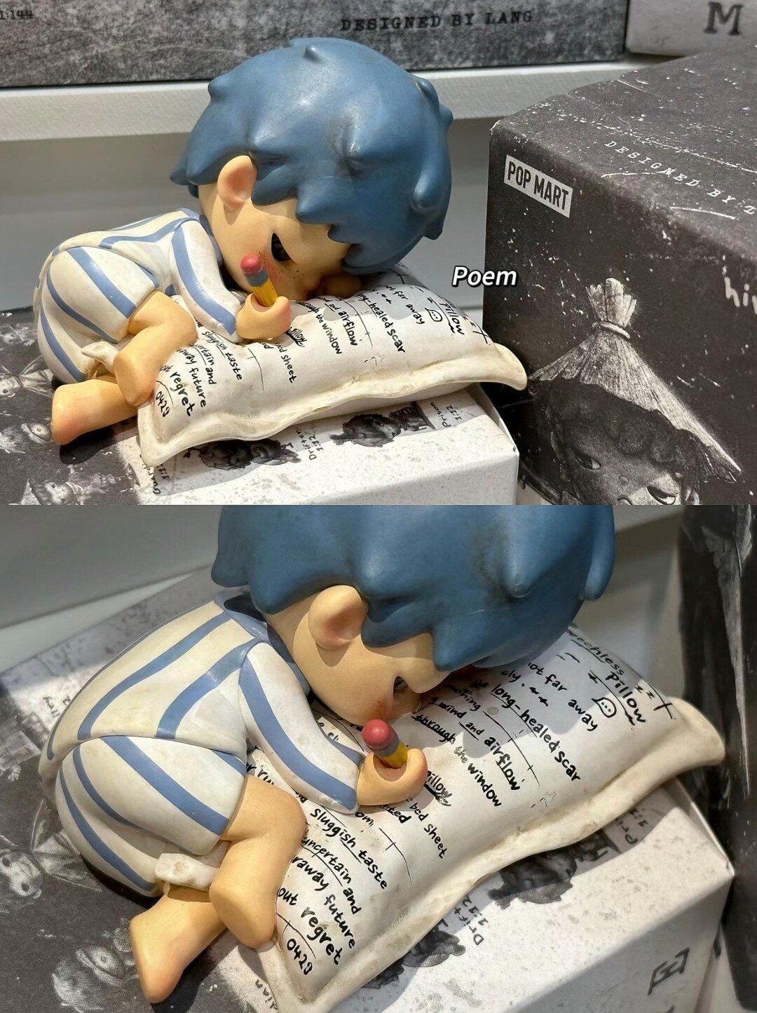 Hirono Mime Series City of Mercy Series Confirmed Collectible Art Decor ...