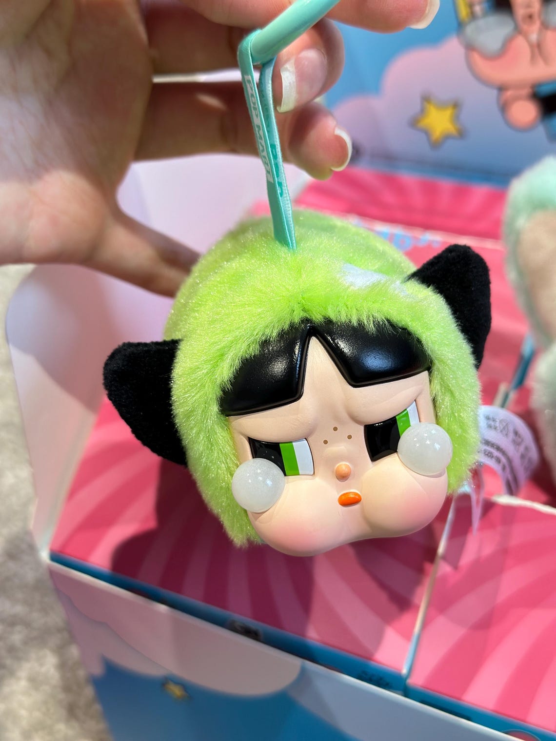 Crybaby X Powerpuff Girls Plush Pendant Keychain Cute Bag Charm - Etsy