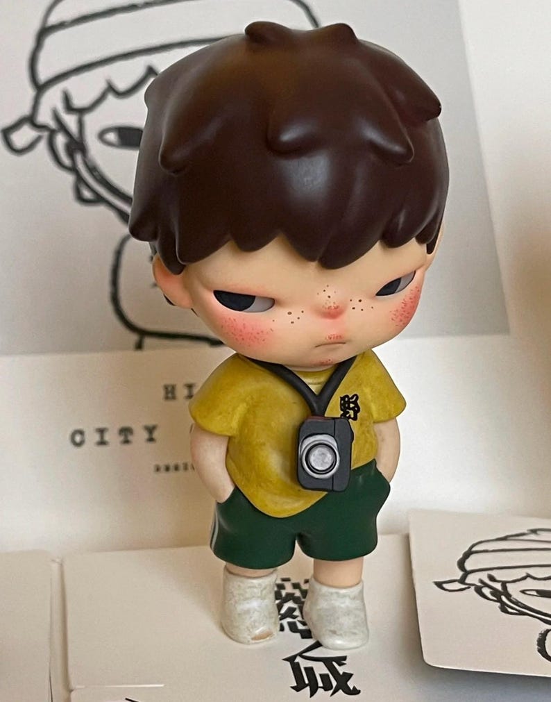 Hirono Mime Series City of Mercy Series Confirmed Collectible Art Decor ...