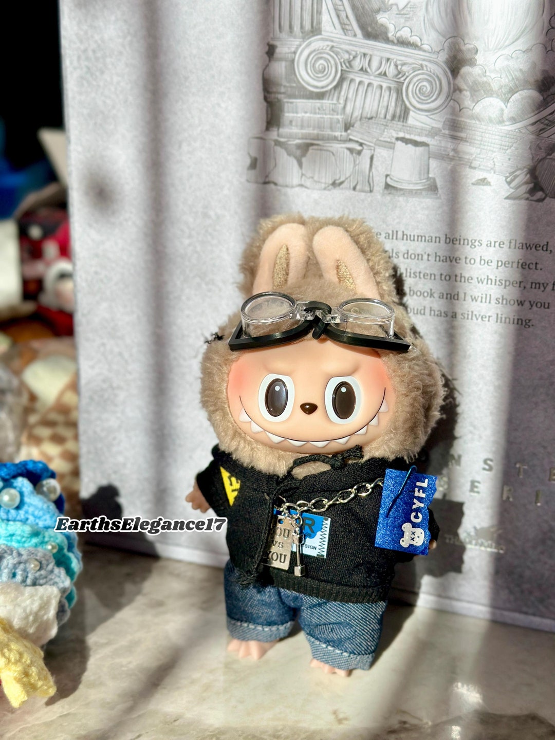 Handmade Labubu Swaggy Rapper Outfit | Labubu Clothes |handcrafted ...