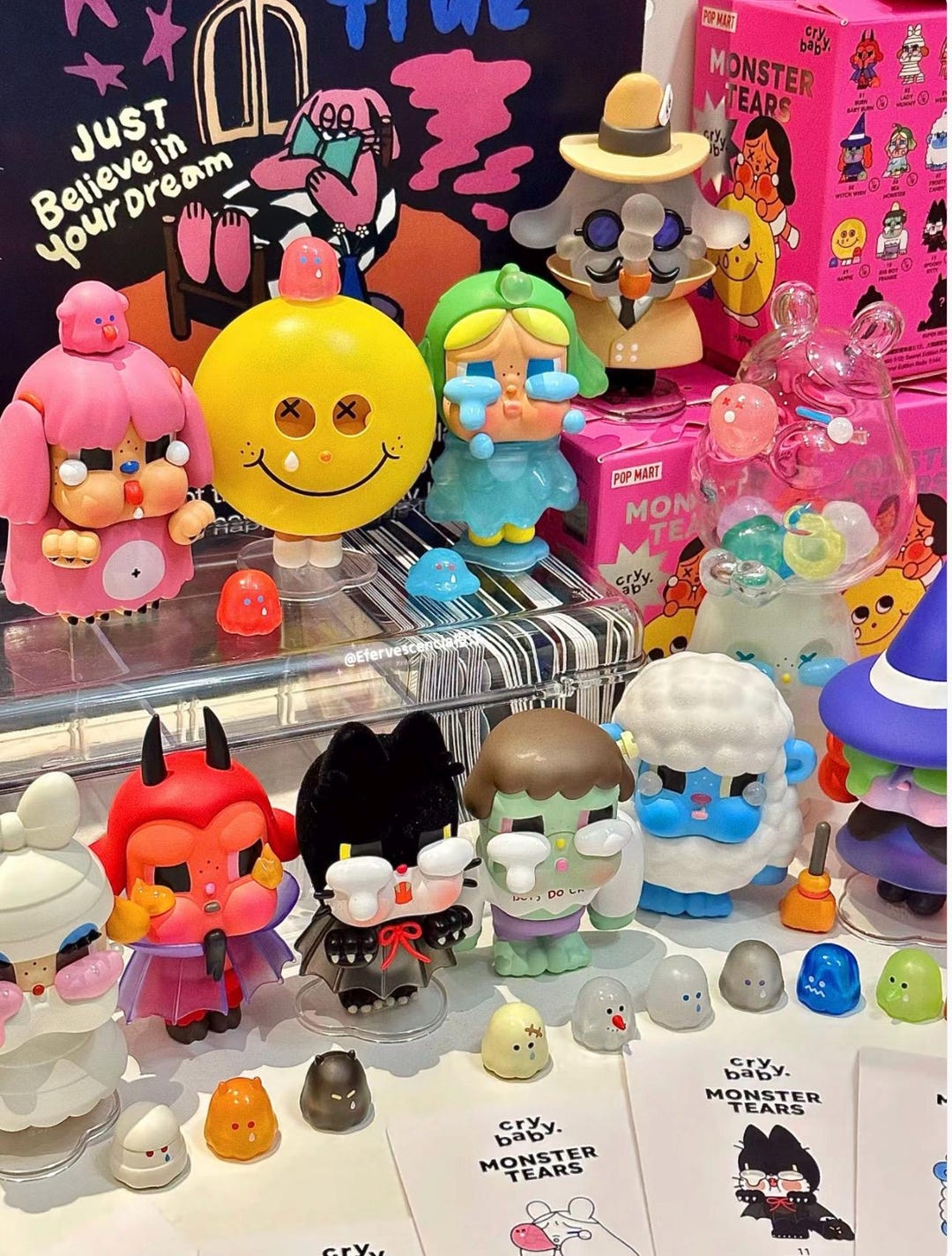 Crybaby Monster Tears Series Frame Limited Blind Box Confirmed ...
