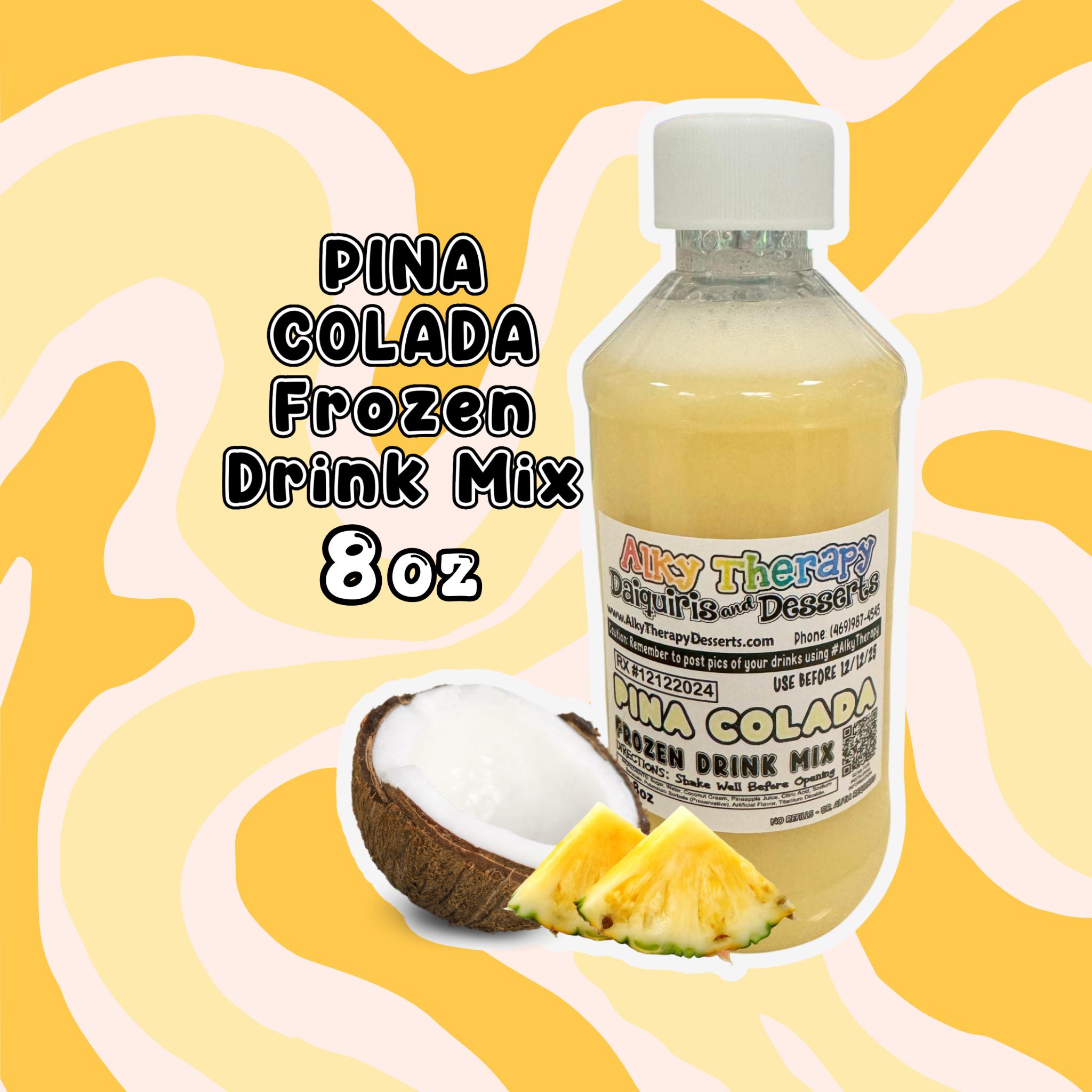 Pina Colada Frozen Drink Mix - Half Gallon - 64 Oz - Great for Ninja ...