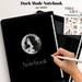 Digital Notebook | Dark Mode Digital Notebook | Goodnotes Notebook ...