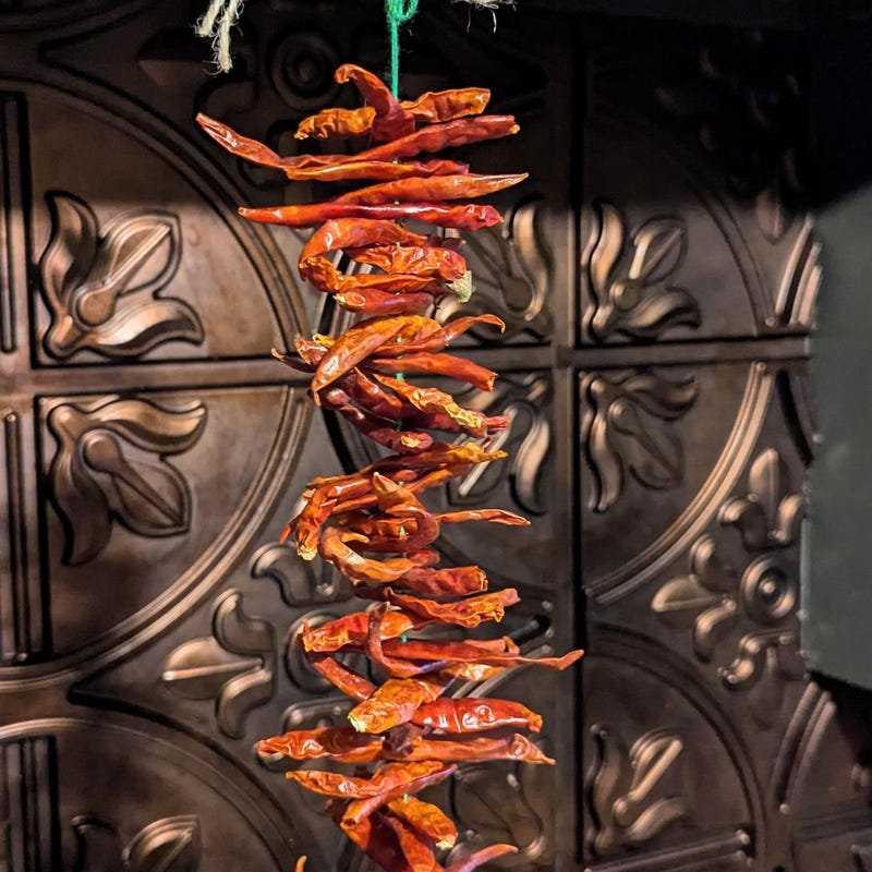 Hanging Chili Decorations - Etsy