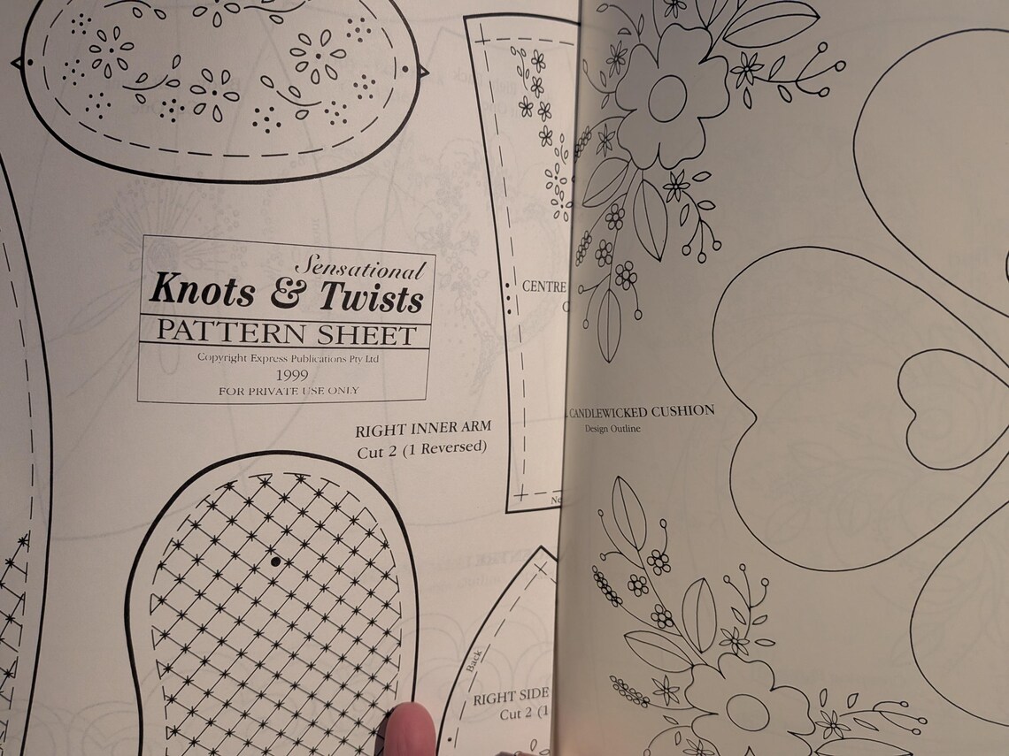 Vintage Embroidery Books Patterns for Embroidery Threadcraft ...