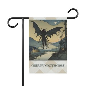 Mothman Cryptid Fans Outdoor Flag Garden Yard Flag - Etsy