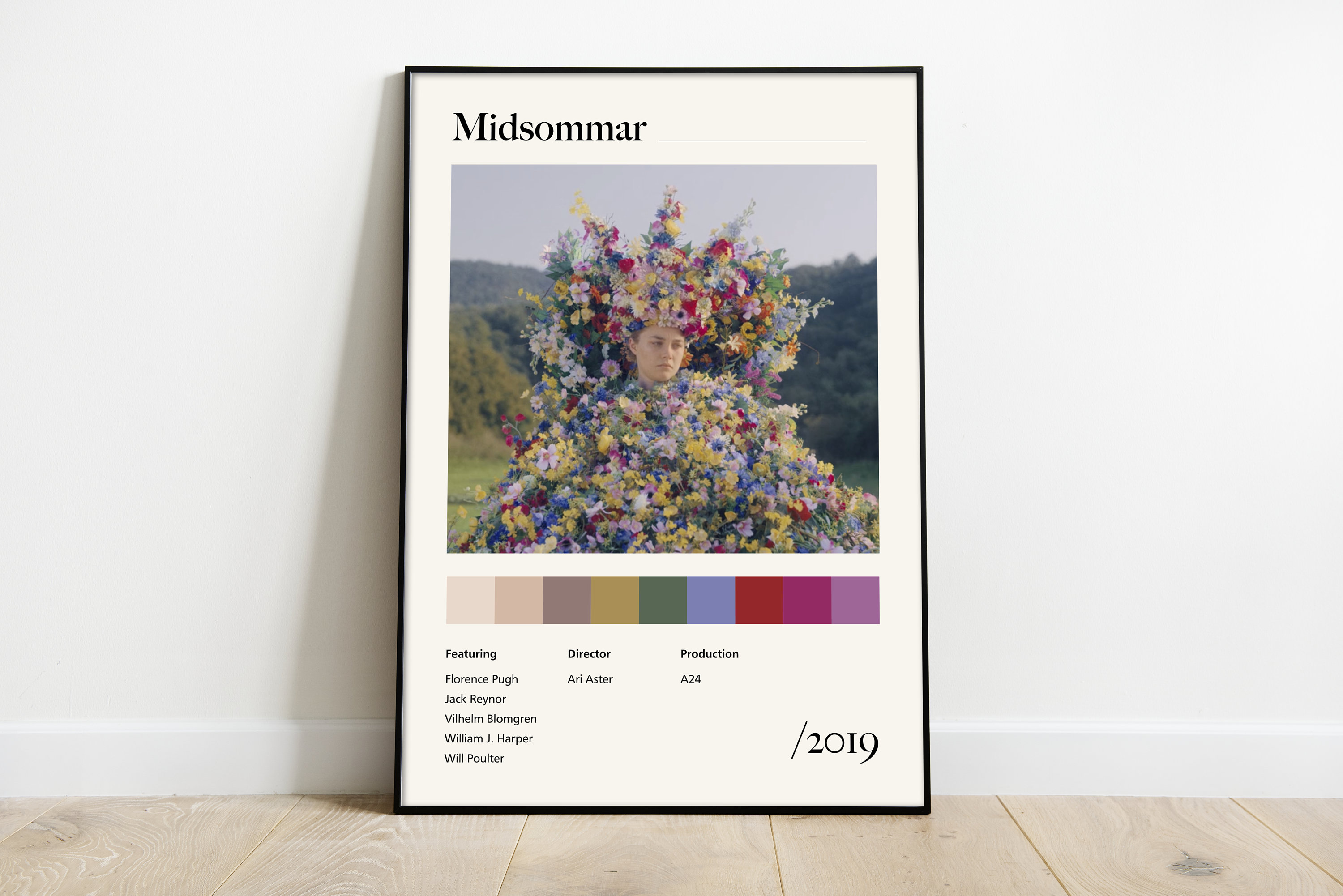 Midsommar Poster | Midsommar Movie Poster | Colour Palette Poster ...