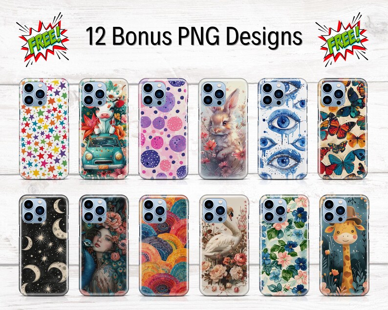 3D Christmas Phone Designs for Sublimation, Christmas Phone Case ...