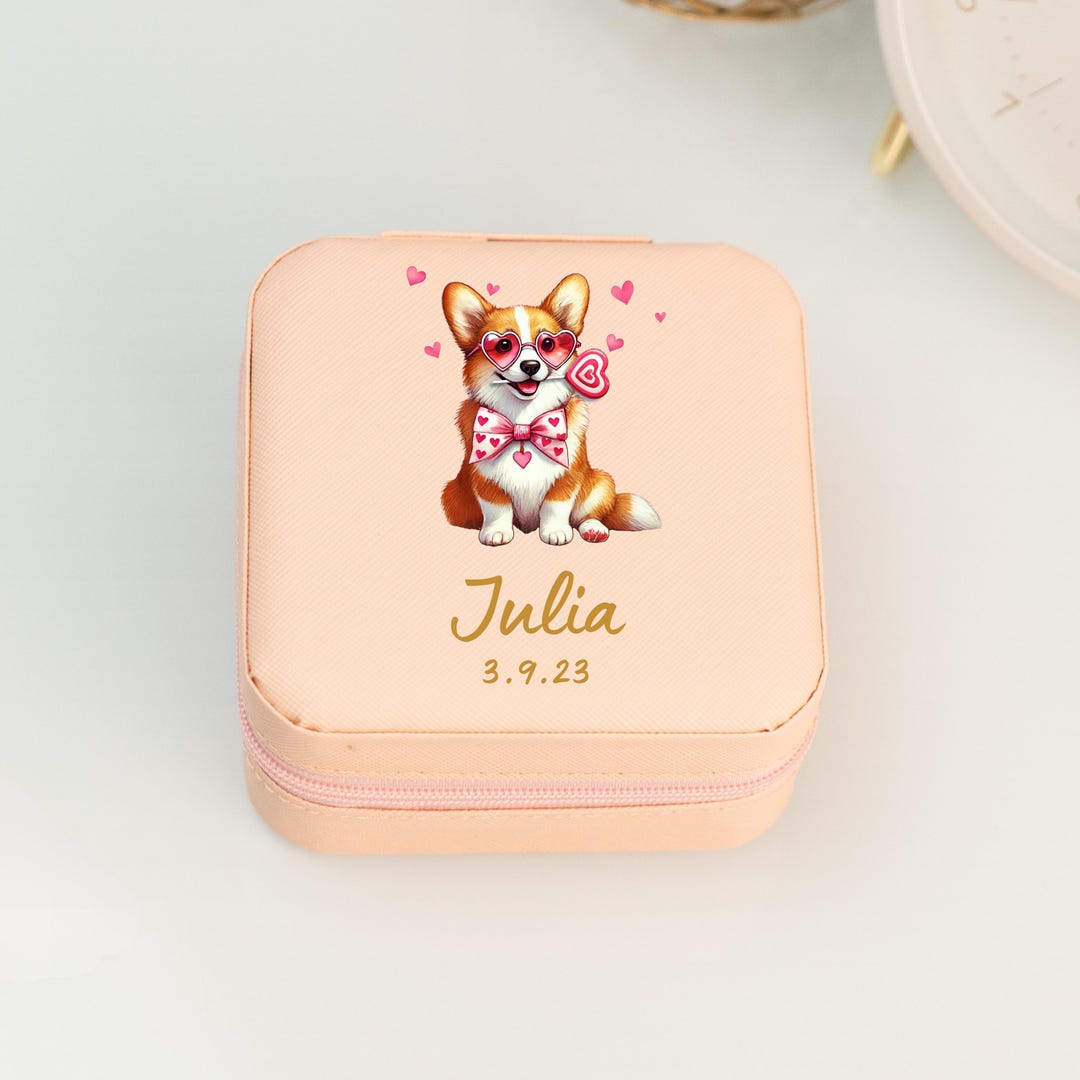 Personalized Children Jewelry Box, Custom Animal Jewelry Box, Little ...