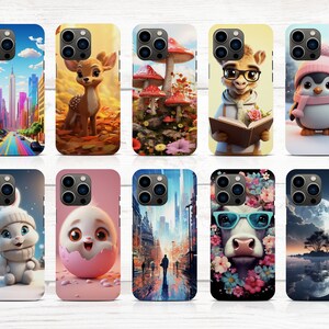 Phone Case Bundle Sublimation, 3D Phone Case Design, Phone Sublimation ...