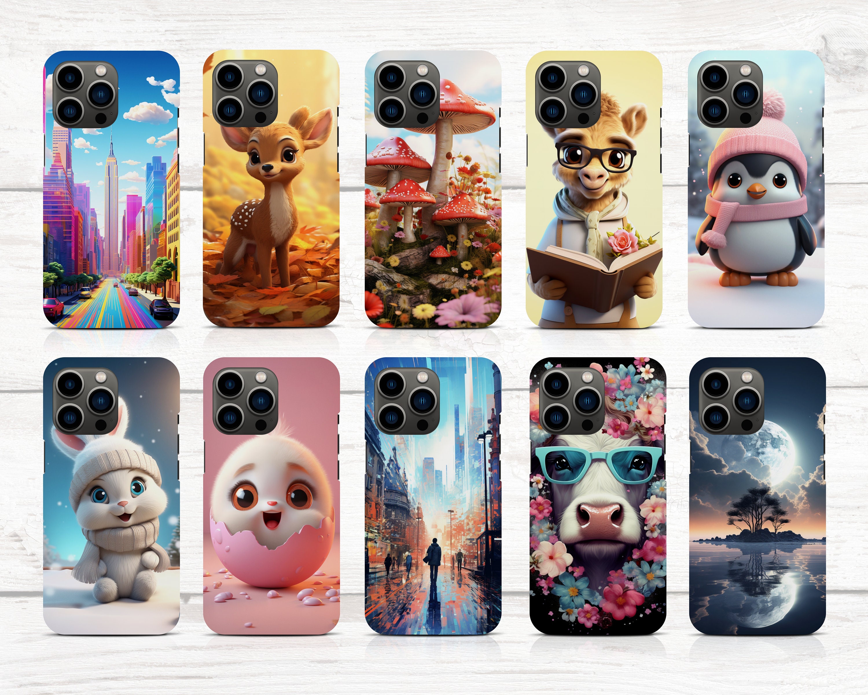 Phone Case Bundle Sublimation, 3D Phone Case Design, Phone Sublimation ...