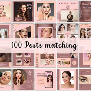 241 Makeup Instagram Template, Instagram Template Beauty Salon, MUA ...