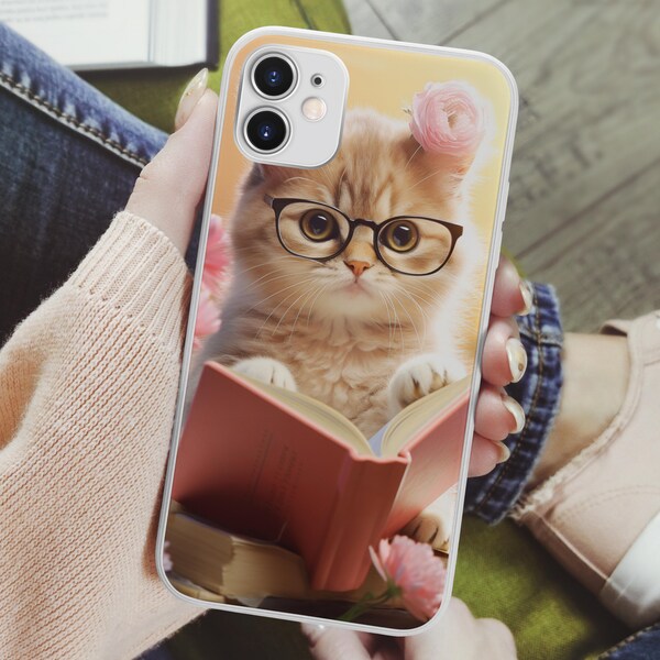 Cat iPhone Case - Etsy