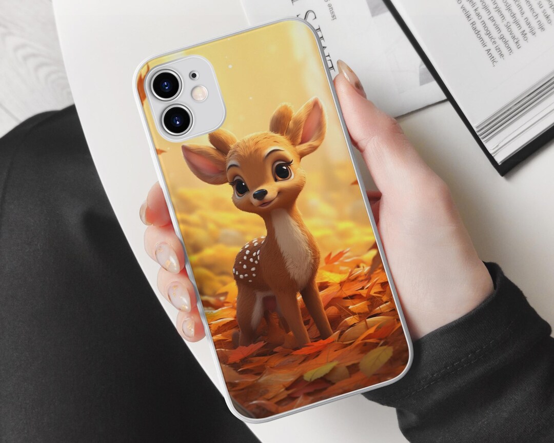 IPhone Sublimation Case, Cute Deer PNG, Phone Case Template, Autumn ...
