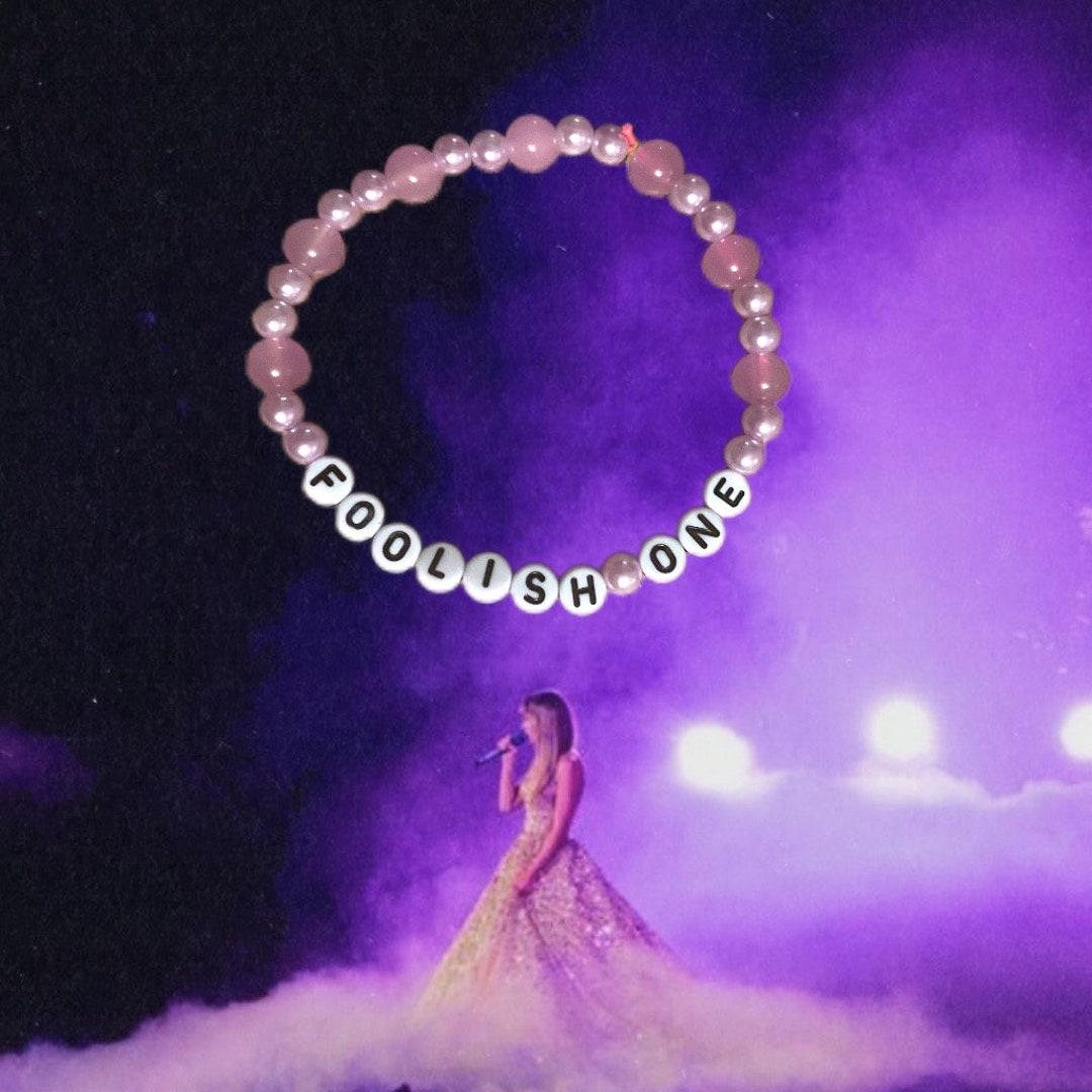 Foolish One Taylor Swift Eras Tour Friendship Bracelet - Etsy