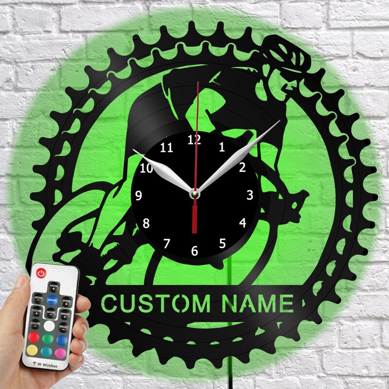 Bicycle Wall Clock - Etsy