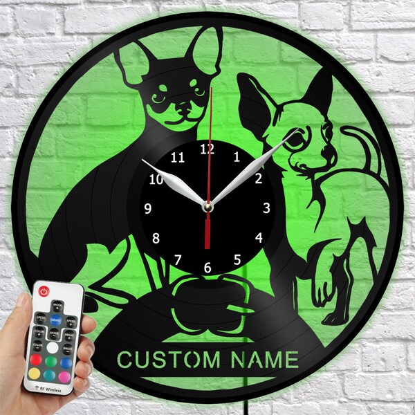 Dog Clock - Etsy