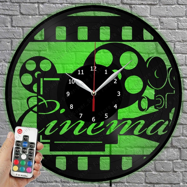 Vinyl Clock - Etsy