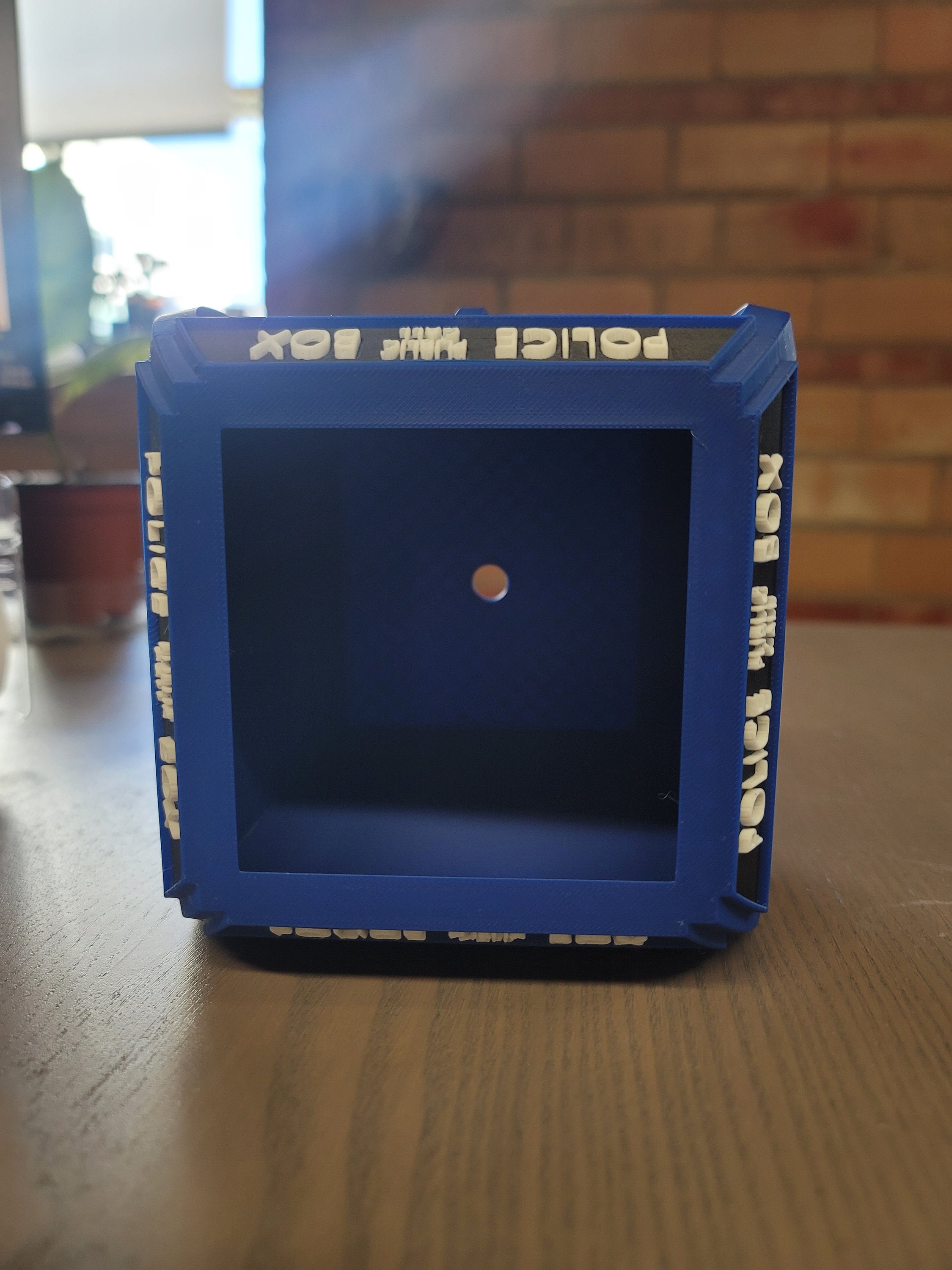 Oops Tardis-inspired Plant Pot - Etsy