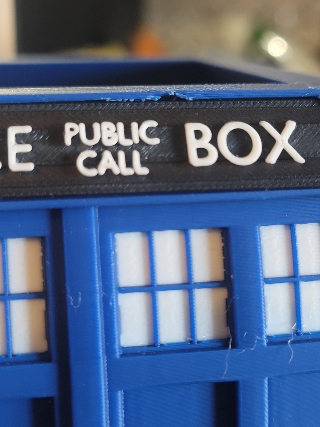 Oops Tardis-inspired Plant Pot - Etsy