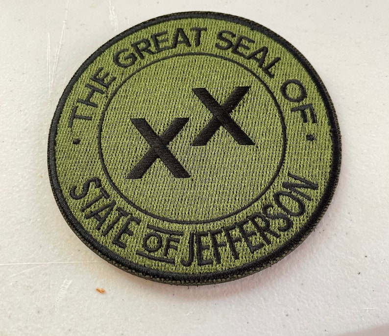 State of Jefferson Patch - Subdued Mission Ready! SOJ 51st State - Etsy