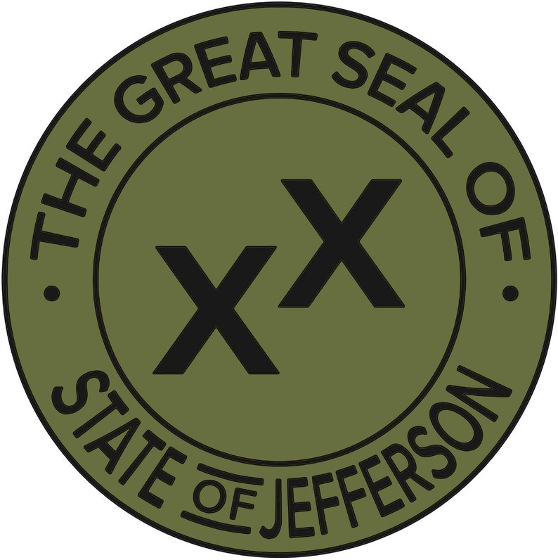 State of Jefferson Patch - Subdued Mission Ready! SOJ 51st State - Etsy