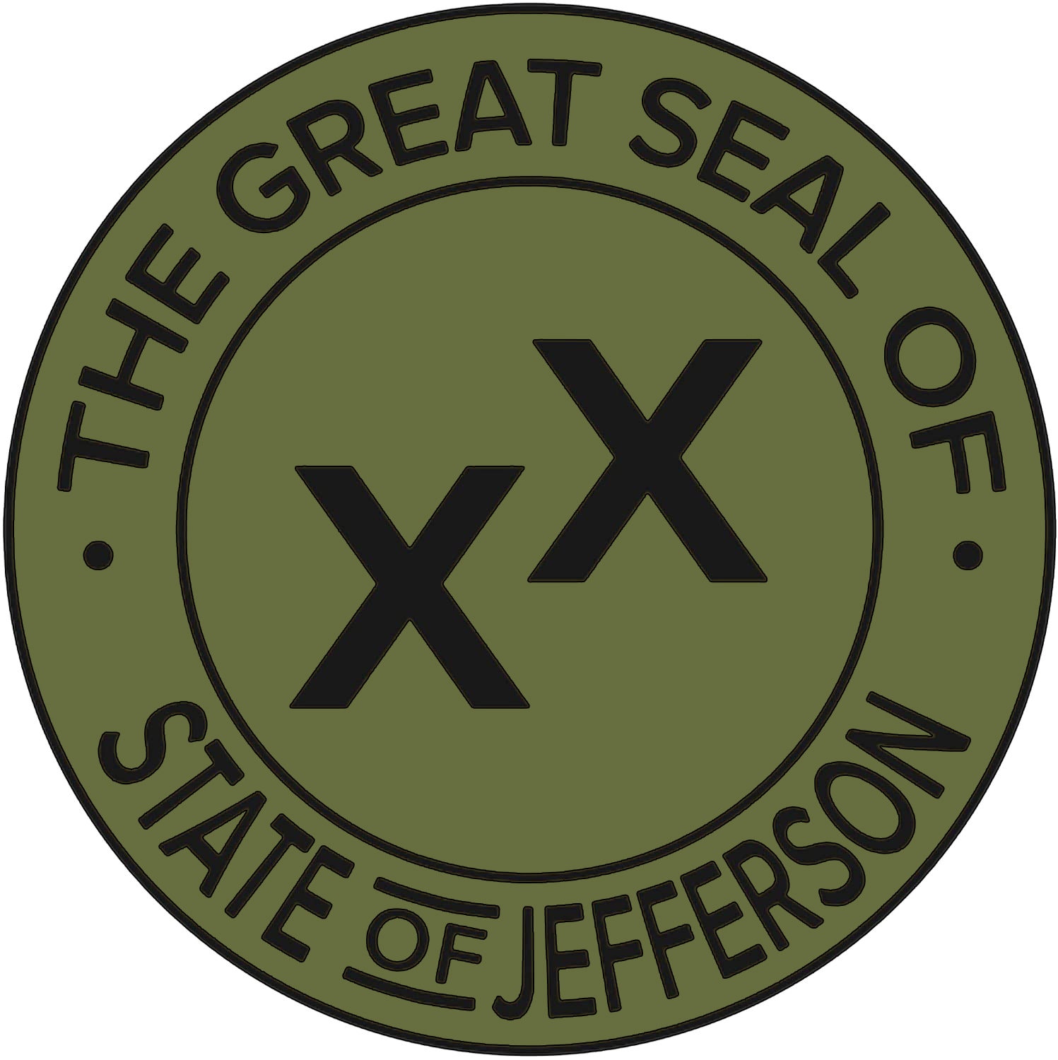 State of Jefferson Patch - Subdued Mission Ready! SOJ 51st State - Etsy