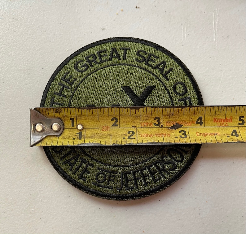 State of Jefferson Patch - Subdued Mission Ready! SOJ 51st State - Etsy