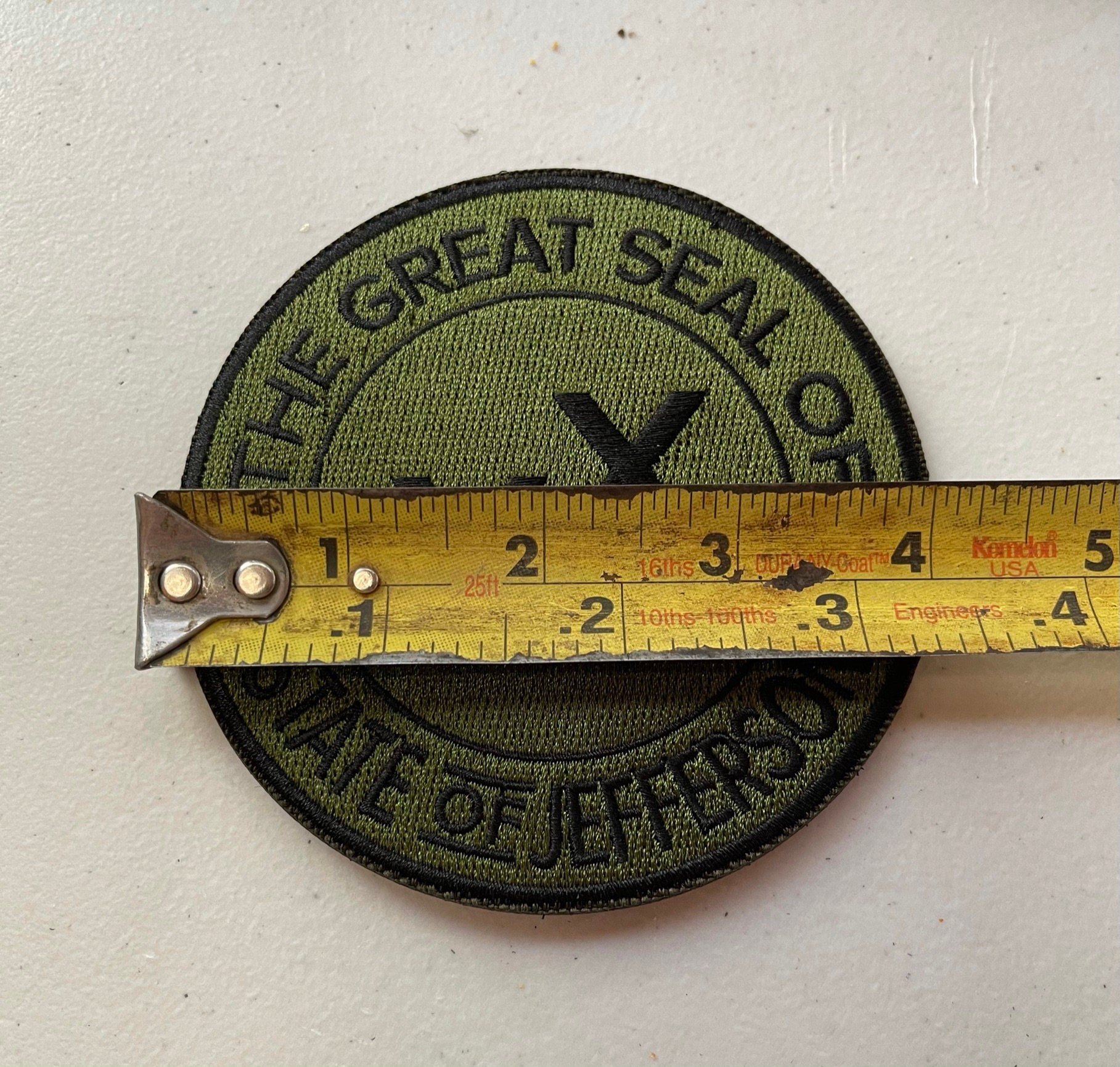 State of Jefferson Patch - Subdued Mission Ready! SOJ 51st State - Etsy