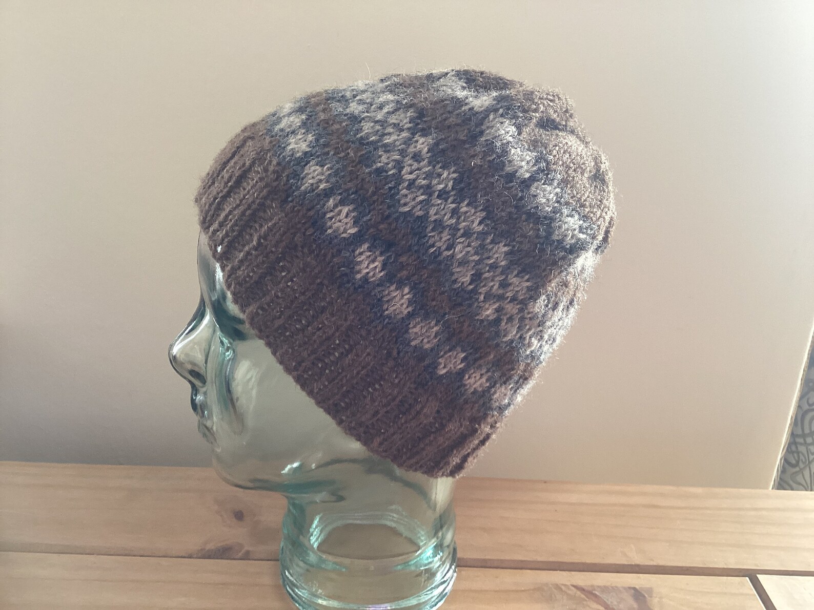 The Shepherds Beanie Hat PDF Digital Knitting Pattern. Fair Isle. - Etsy