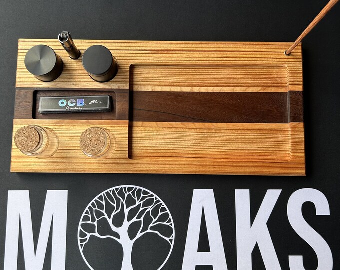 Huge Luxury Handmade Zebrano Maple Mahogany Cannabis Wood Rolling Weed ...