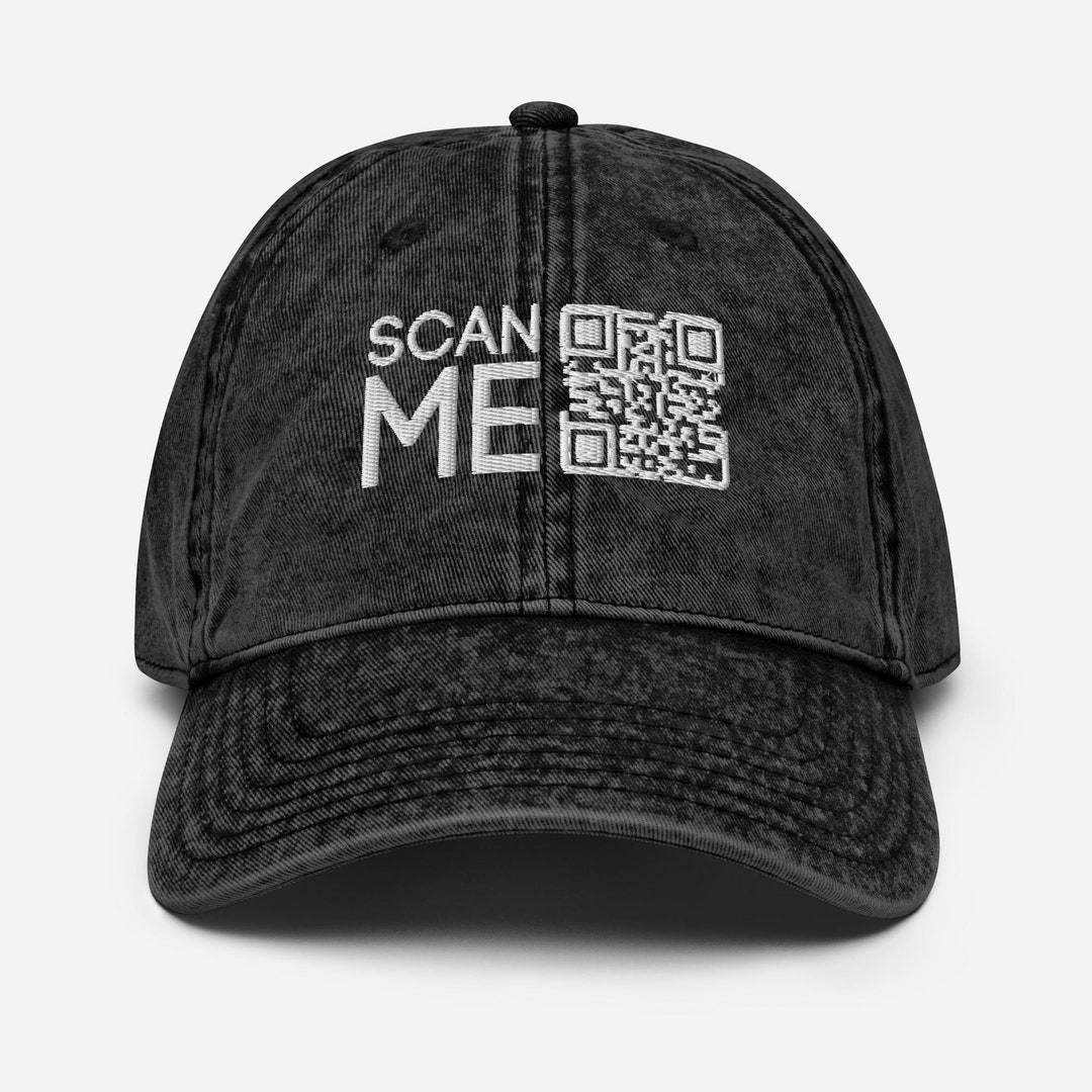 QR Code Scan Me Funny Saying Hat Sarcastic Gift for Friends Gift for ...