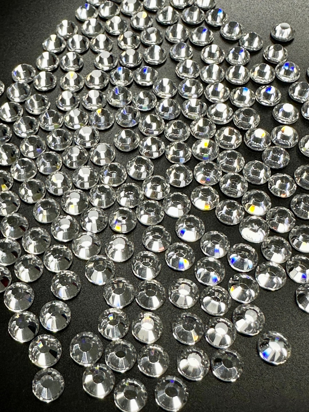 HOTFIX Premium Glass Rhinestones| Sizes Ss8, Ss10, Ss16, Ss20, Ss30 ...
