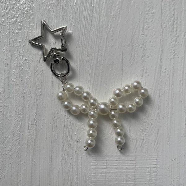 Bow Keychain - Etsy