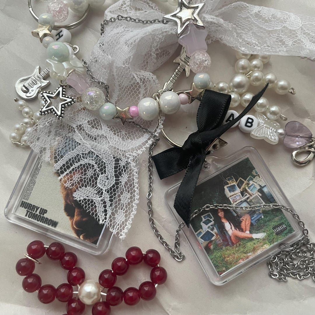 Discounted *scratched* Custom Album Cover Keychains | Gift for a Friend ...
