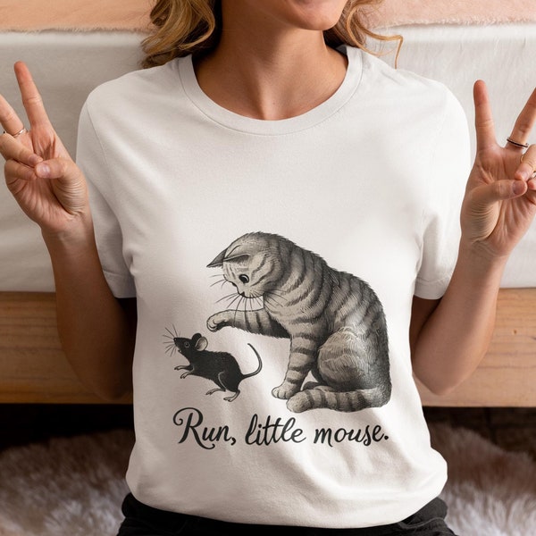 Cat Blind T Shirt - Etsy