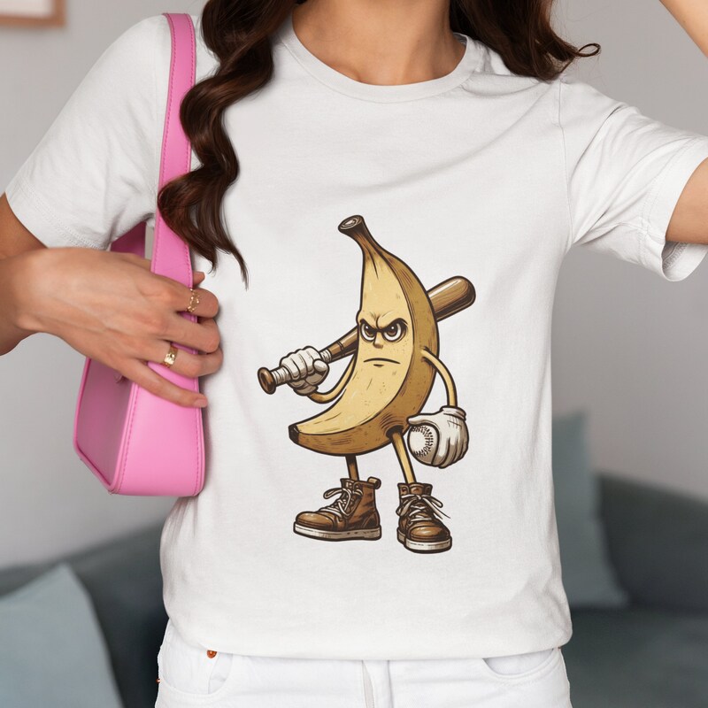 Banana Baseball Svg - Etsy