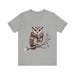 Artistic Owl Illustration Unisex Tee | Vintage Style Owl in Scarf Print ...