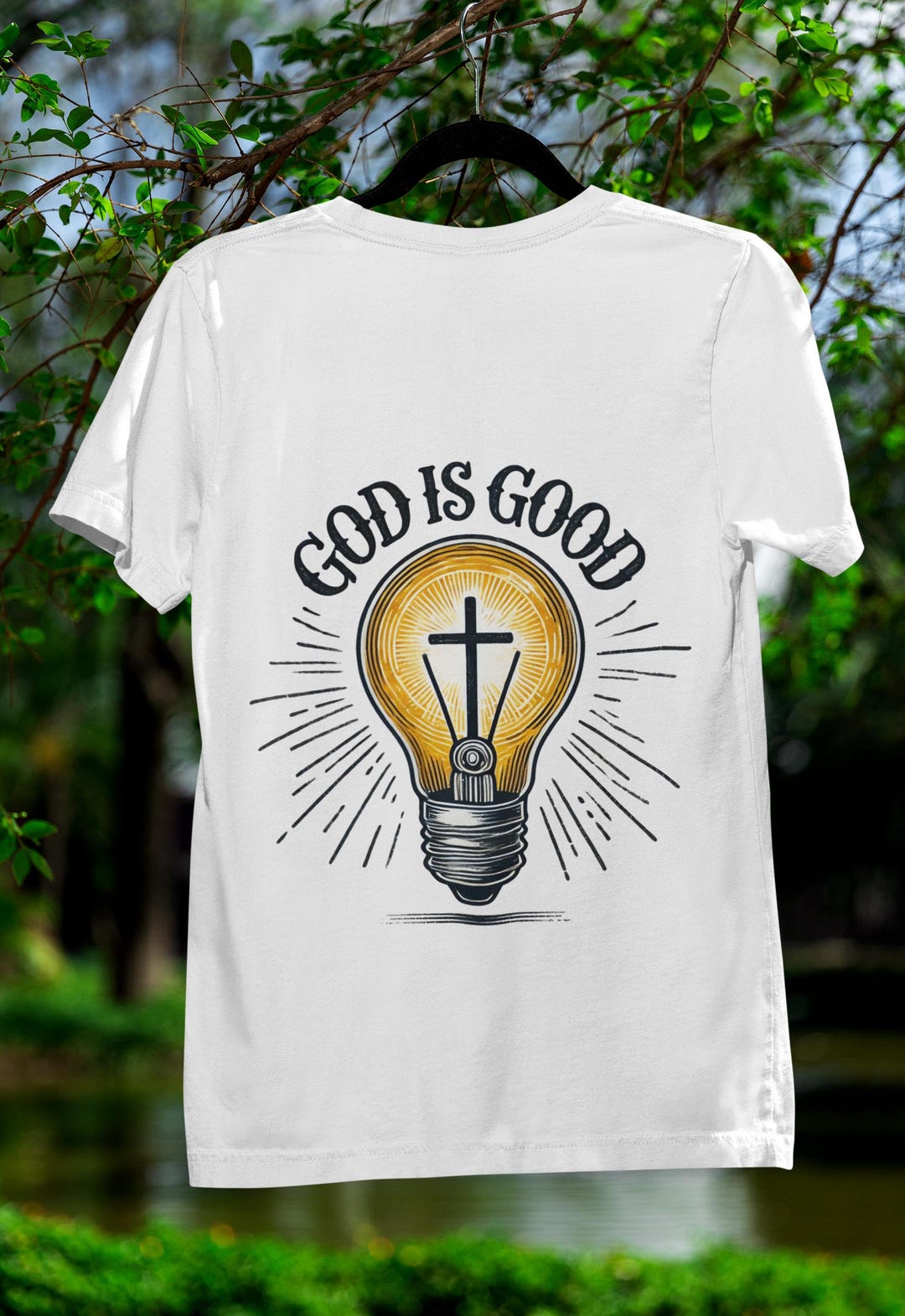 God is Good T-shirt - Inspirational Christian Faith Graphic Tee ...