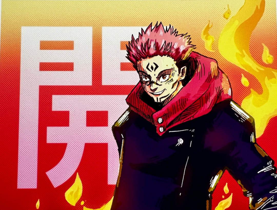 Sukuna, fuga Open Premium Art Print - Etsy