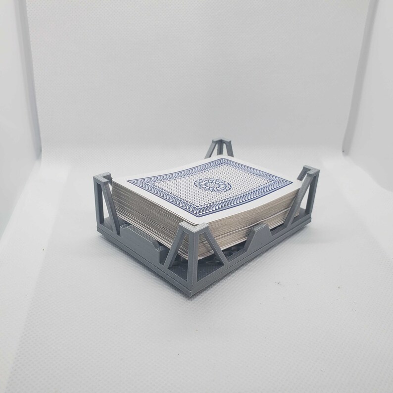 Magnetic Playing Card Box, Snappable Cover for Secure Storage, Modular ...